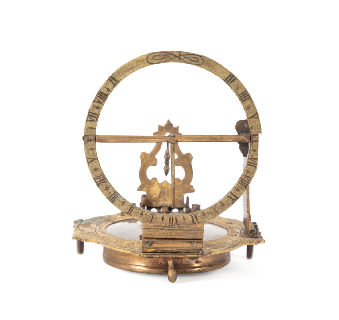 German Gilt Brass Universal Equinoctial Compass Auction
