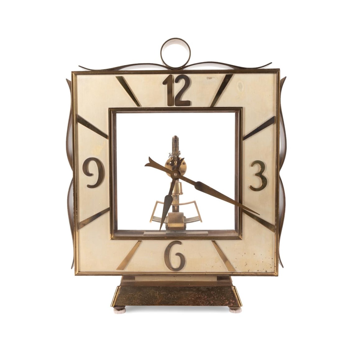 Mid-century Kieninger & Obergfell Skeleton Clock Auction