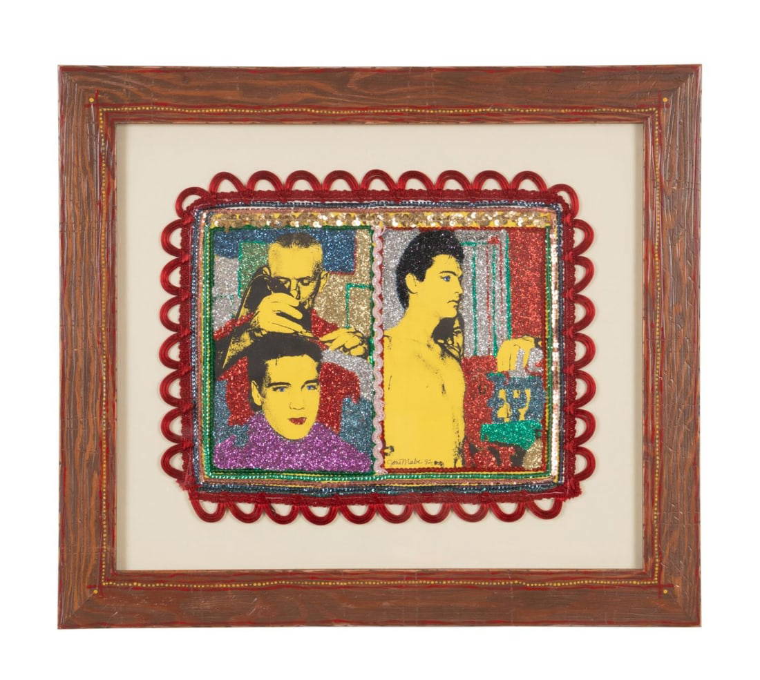 Joni Mabe, 'elvis Joins The Army', Mixed Media Auction