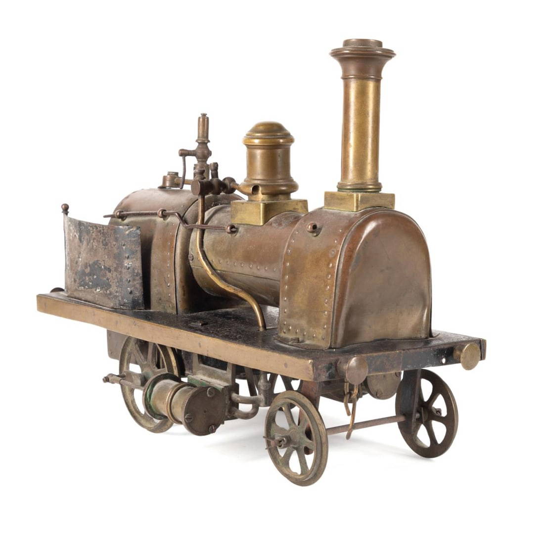 19th Century Toy Locomotive Steam Engine Auction