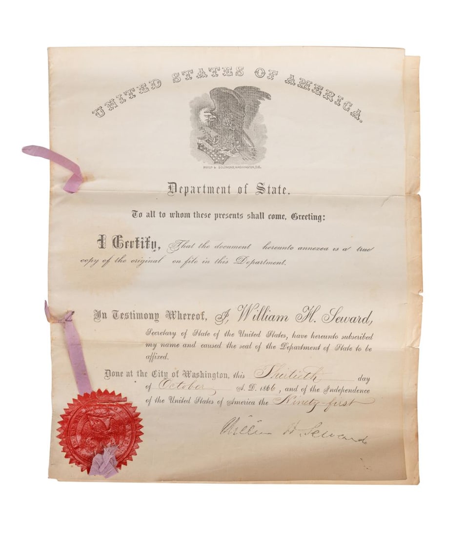 Civil War Csa Pardon Documents Georgia Auction