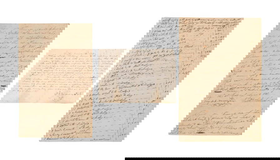 Three Antebellum Slave Related Documents