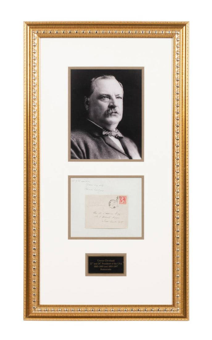 Grover Cleveland Written & Signed Letter Auction