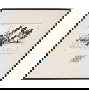 1969 Federal Duck Stamp Print And Stamp Auction