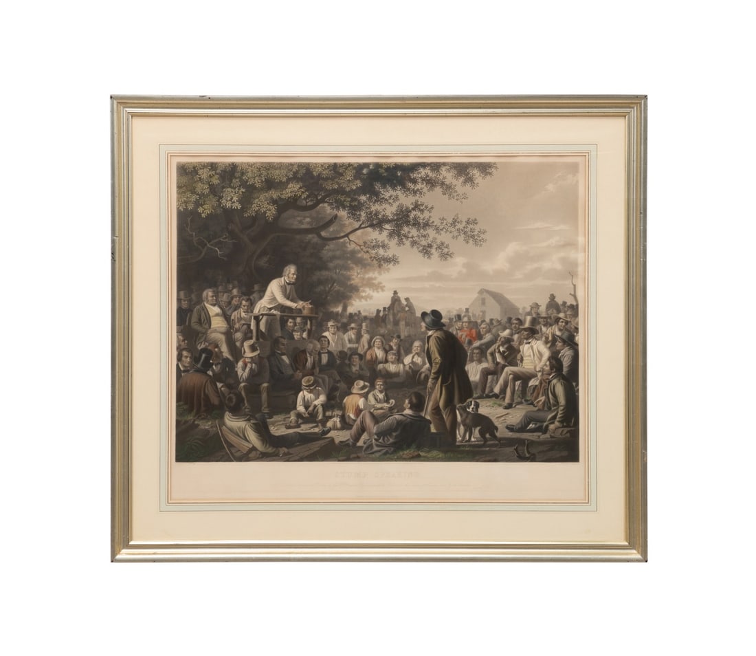 Stump Speaking, 1856, After George Caleb Bingham - Jul 31, 2025 ...