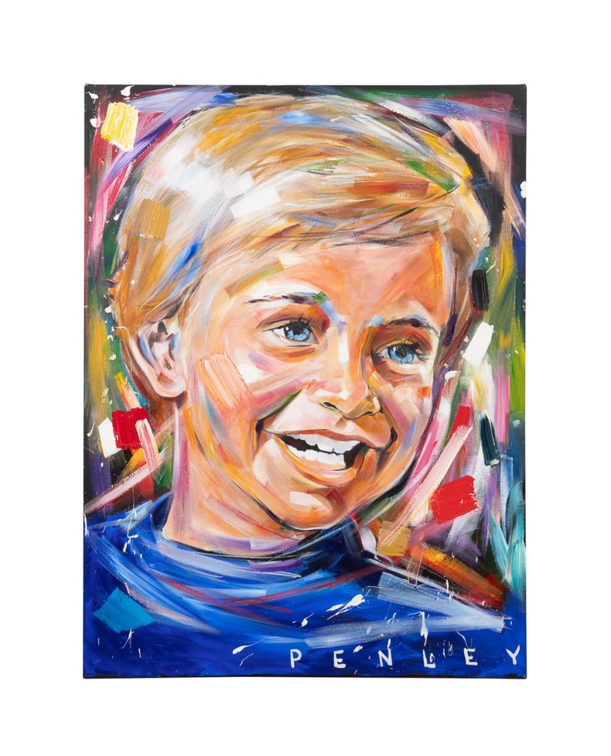 Steve Penley, 'portrait Of Griffin', A/c Auction