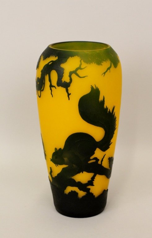 Reproduction Galle Style Vase