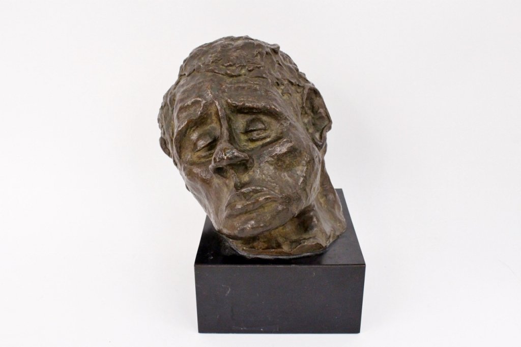 Bronze Sculpture of Face after Auguste Rodin - Mar 30, 2013 | Auctions ...