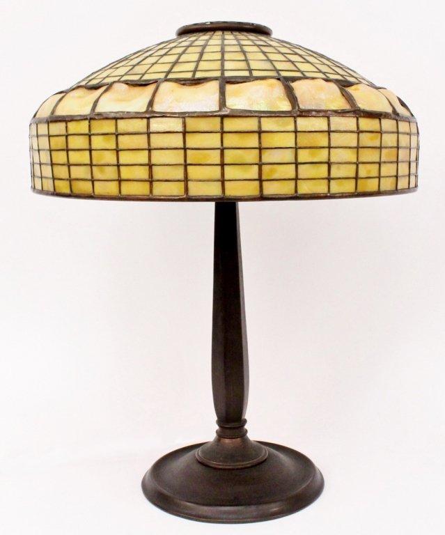 Tiffany Studios Turtleback Lamp