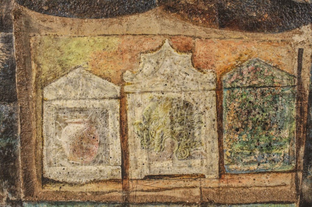 George Beattie Mid Century Oil Painting, Signed