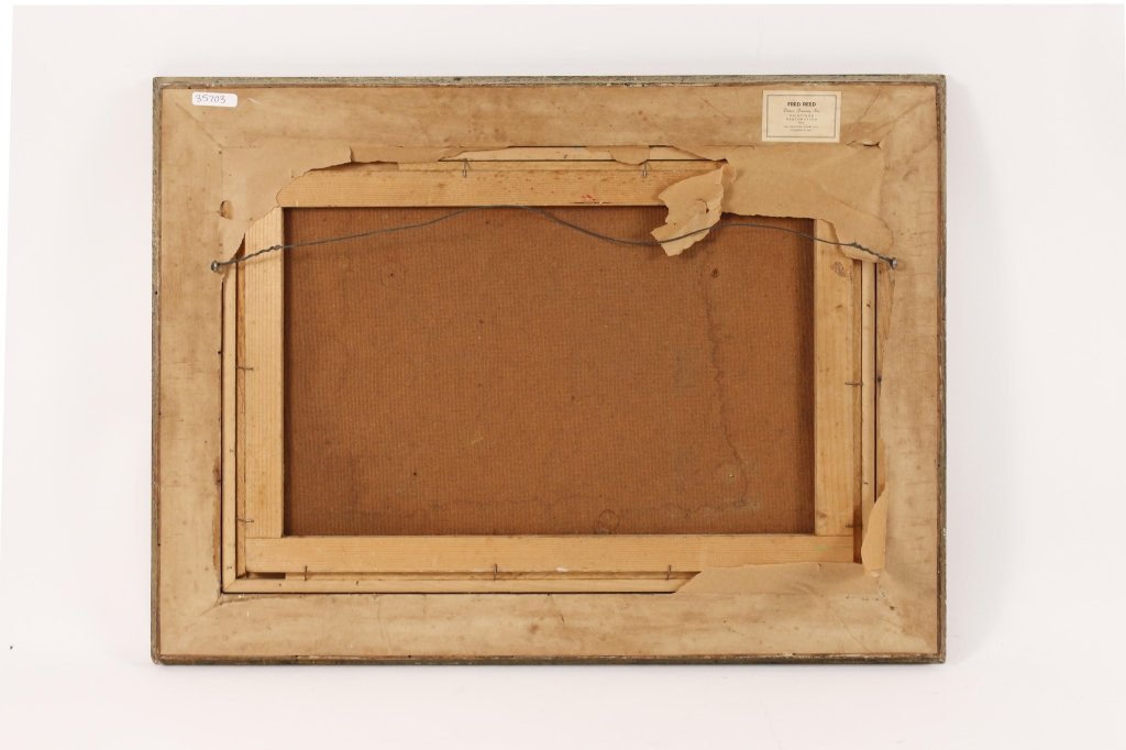 George Beattie Mid Century Oil Painting, Signed