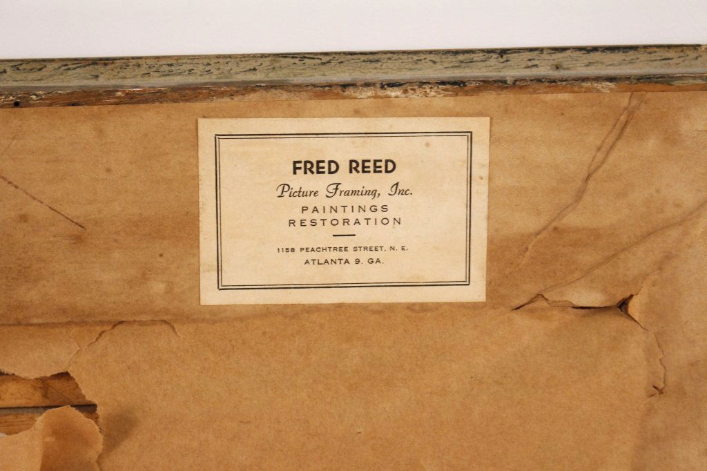 George Beattie Mid Century Oil Painting, Signed