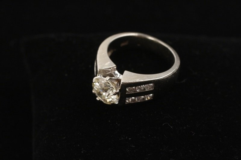 Ladies 14k White Gold & Diamond Ring - Nov 16, 2014 | Ahlers & Ogletree ...