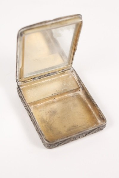 Collection of 2 Sterling Silver & Enamel Compacts