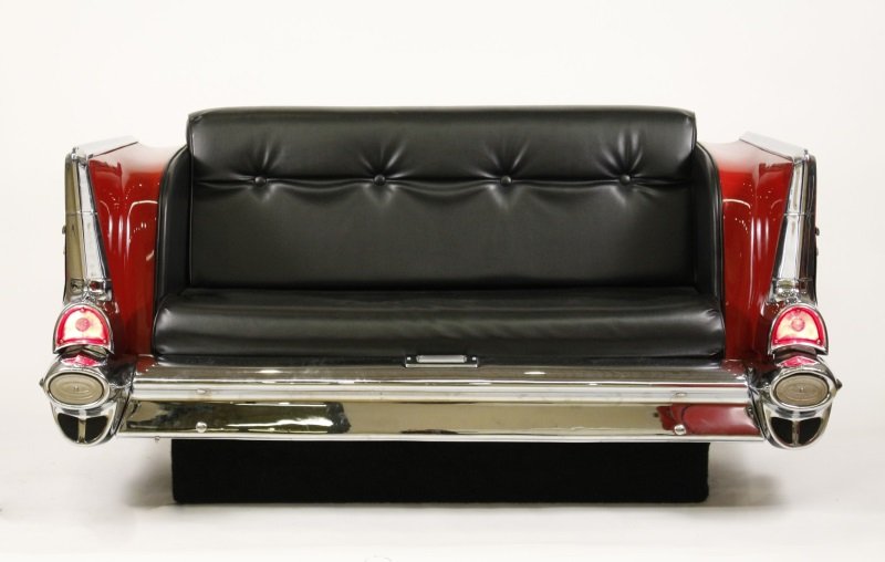 Vintage '57 Chevy Bel Air Car Couch or Sofa - Feb 08, 2015 | Ahlers ...