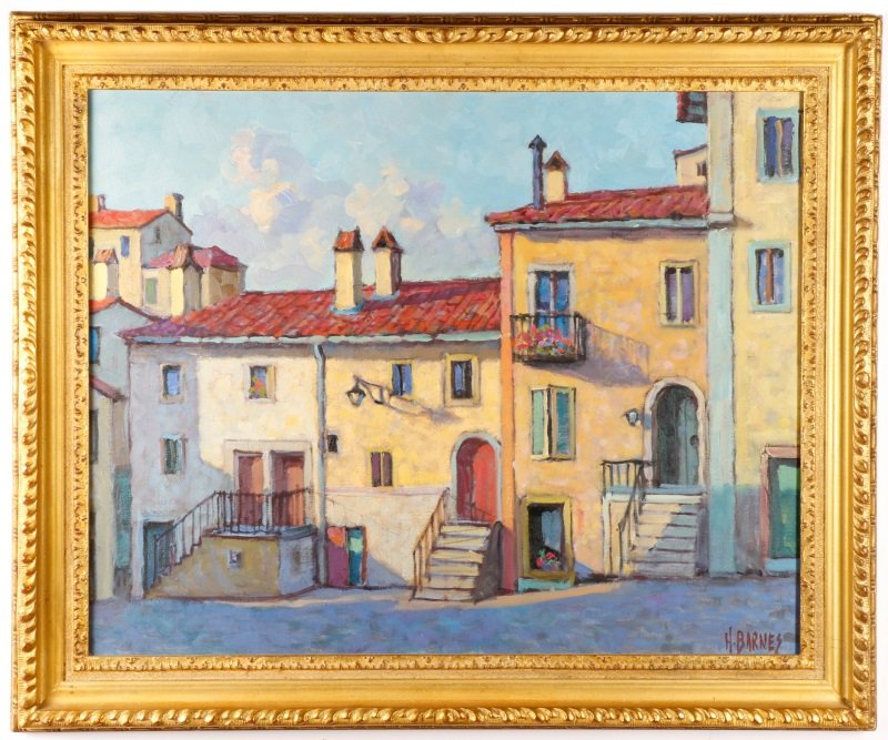 Henry Barnes, European Street View, O/C - Oct 18, 2015 | Ahlers ...