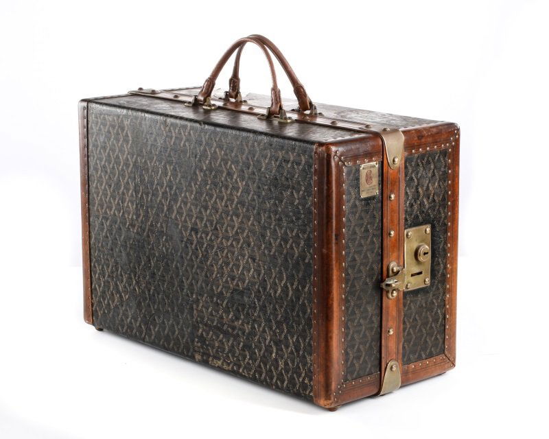Rare Malles Goyard Shoe Steamer Trunk, Circa 1920s
