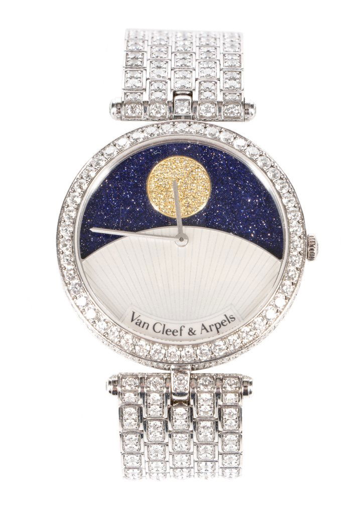 Rare & Exquisite Van Cleef & Arpels Diamond Watch