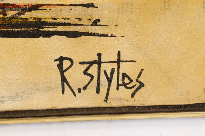 Mid Century Modern Painting of Ship, R. Styles - Jan 03, 2016 | Ahlers ...