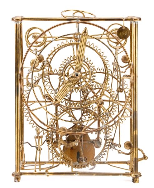 Gordon Bradt, Six Man Sculptural Kinetic Clock