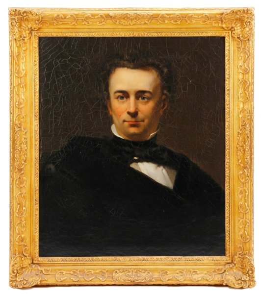 Portrait of a Gentleman, Oil on Canvas, Unsigned