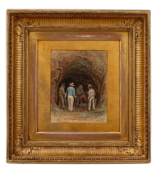 Frederick Arthur Verner, Signed & Dated Watercolor