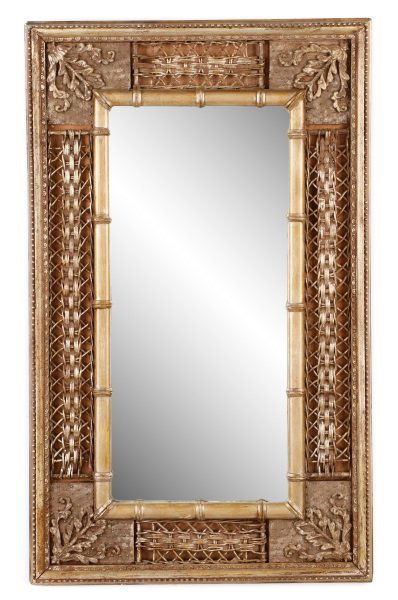Aesthetic Movement Gilt Wood Wall Mirror
