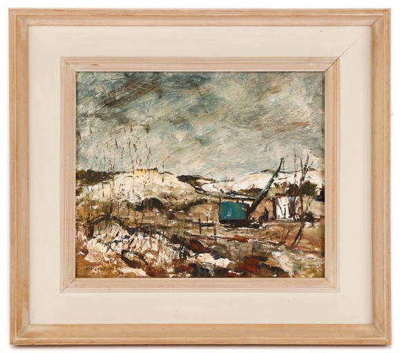 George Feather Lawrence, Sand Dunes Oil, Signed - May 01, 2016 | Ahlers ...