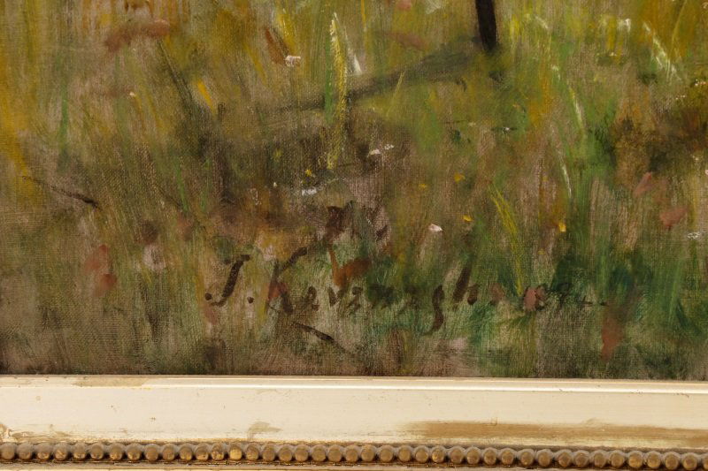 Joseph M. Kavanagh, Cherry Blossom Time, Oil, 1894