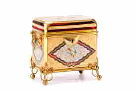 Ruby Glass Jewelry Box - May 16, 2015 | Roland NY in NY