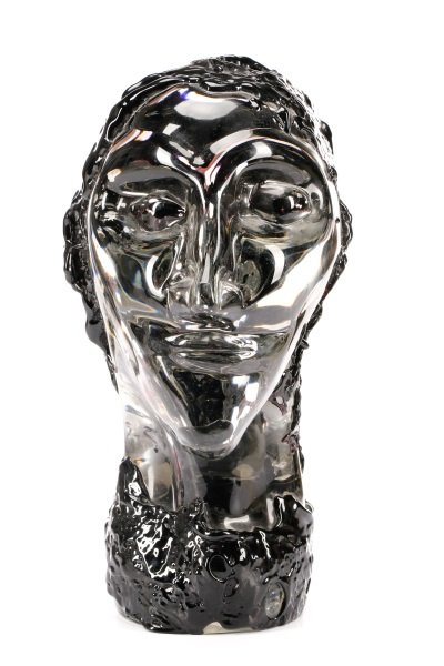 Silvano Signoretto, Glass Sculpture, "head"
