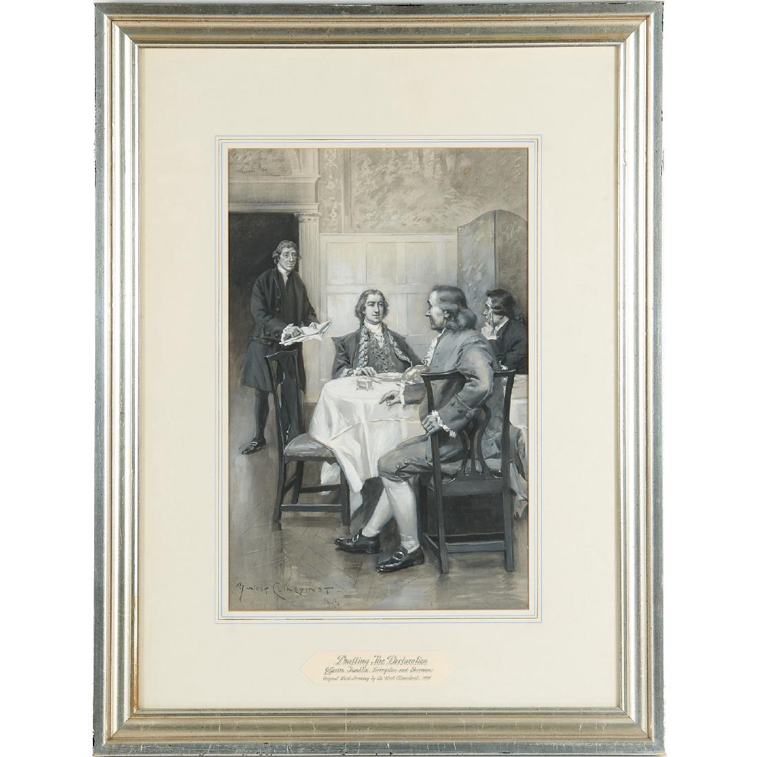 Benjamin West Clinedinst, painting - May 13, 2017 | Millea Bros Ltd in NJ