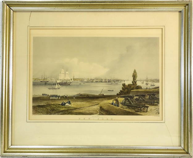 Henry Papprill, Nyc Color Engraving
