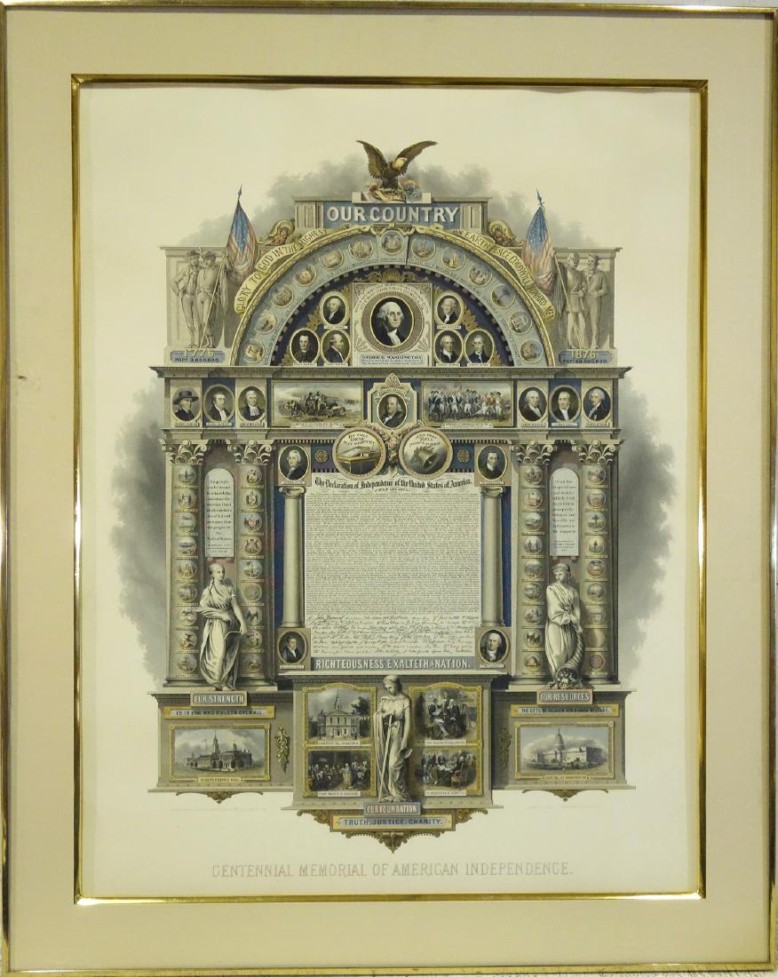 Joseph Leeds, Hand Colored Engraving