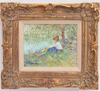 George Russin, painting - Nov 06, 2015 | Millea Bros Ltd in NJ