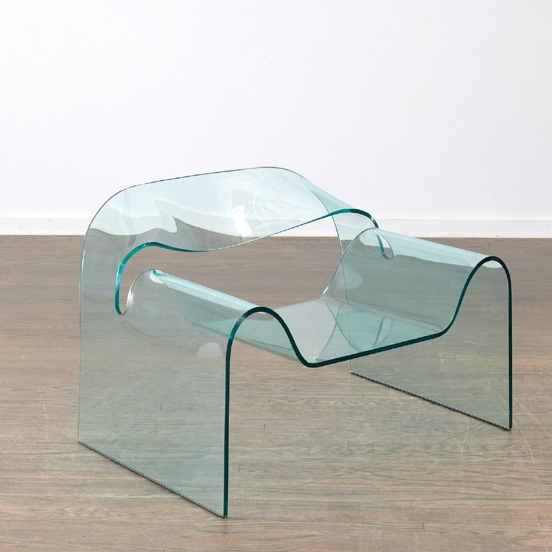 Cini Boeri glass "Ghost" chair
