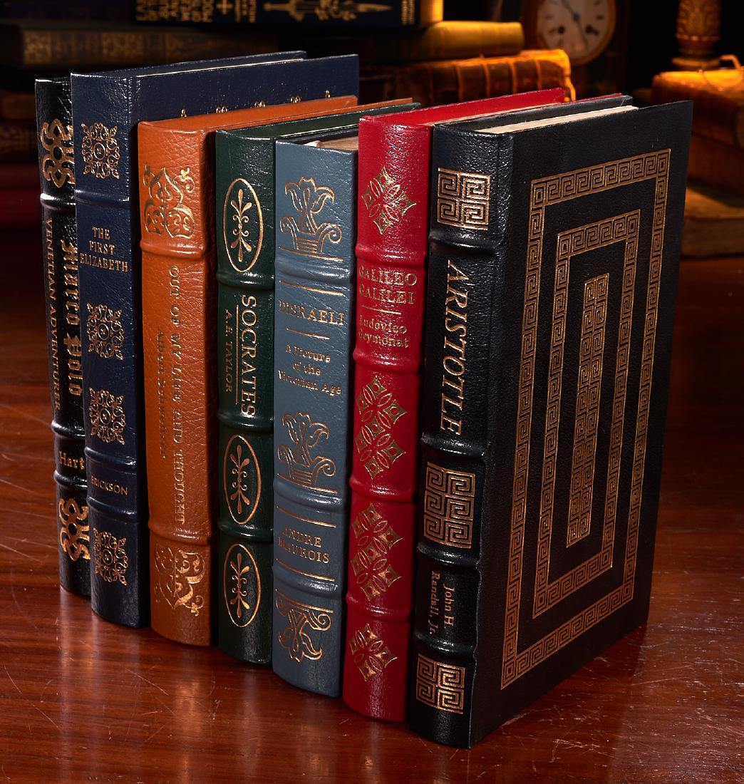 BOOKS: (7) Easton Press Library of Great Lives (b)