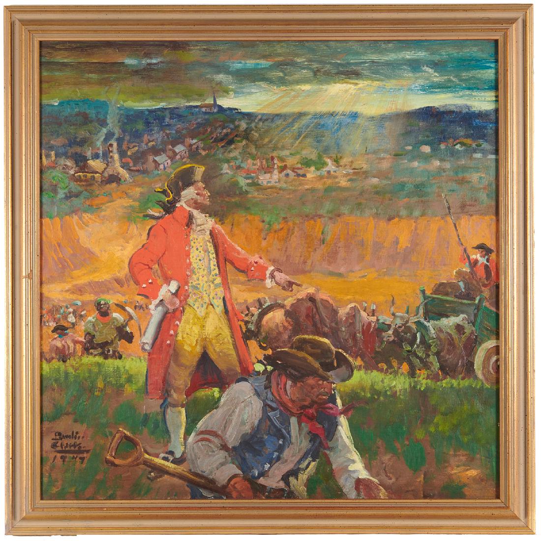 Benton Henderson Clark, Washington in the Old West
