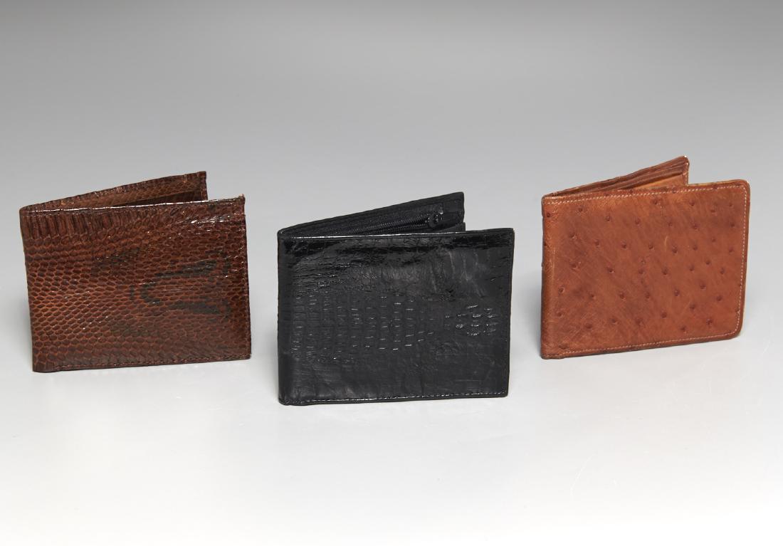 Group Men's Exotic Skin Wallets