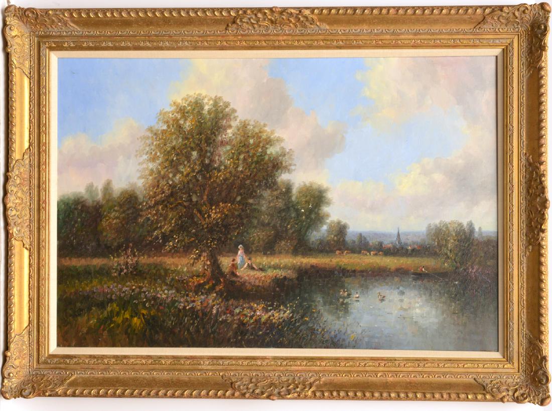 Laszlo Ritter, painting