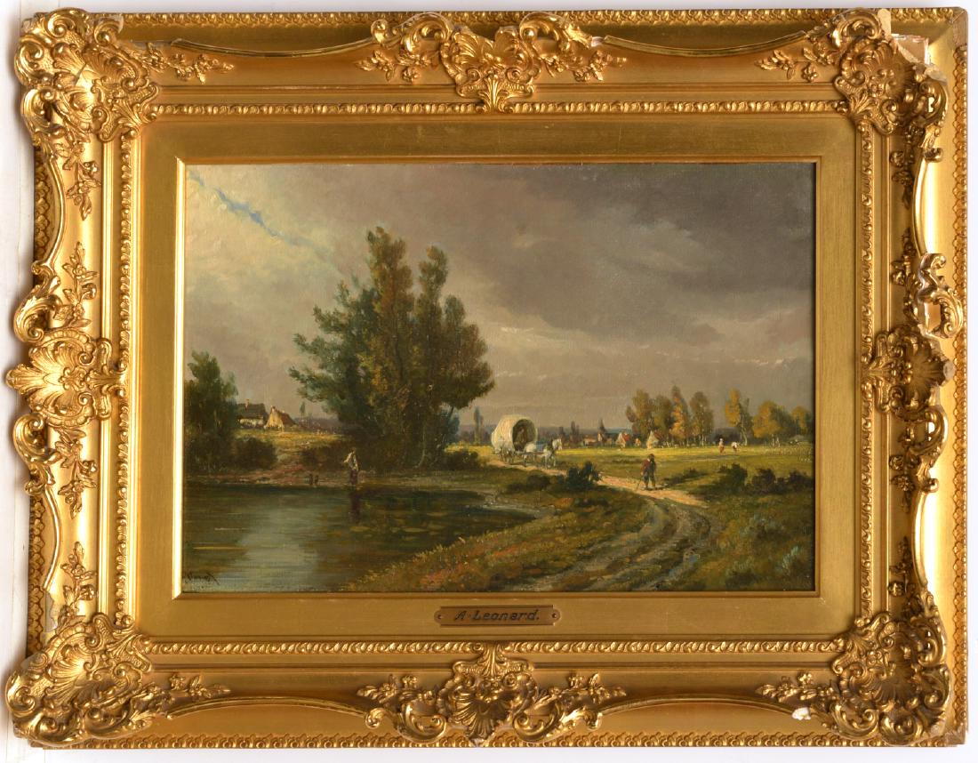 A. Leonard, painting