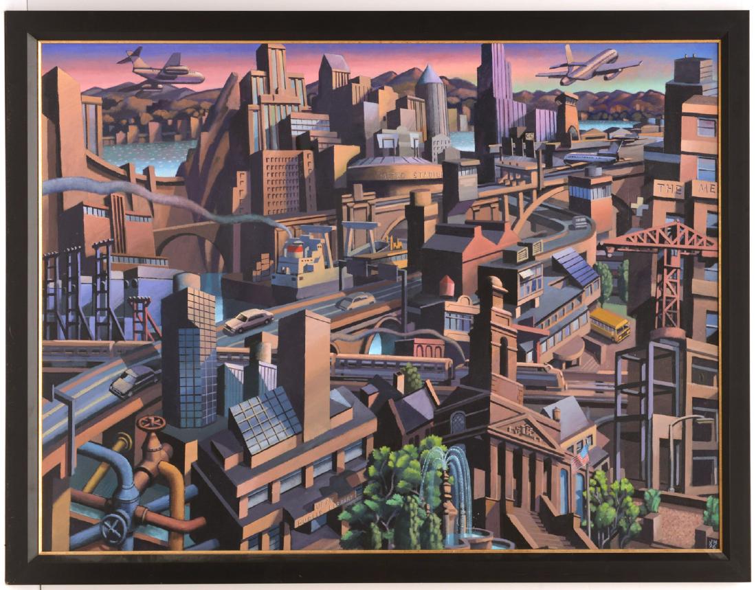 John H. Howard, painting