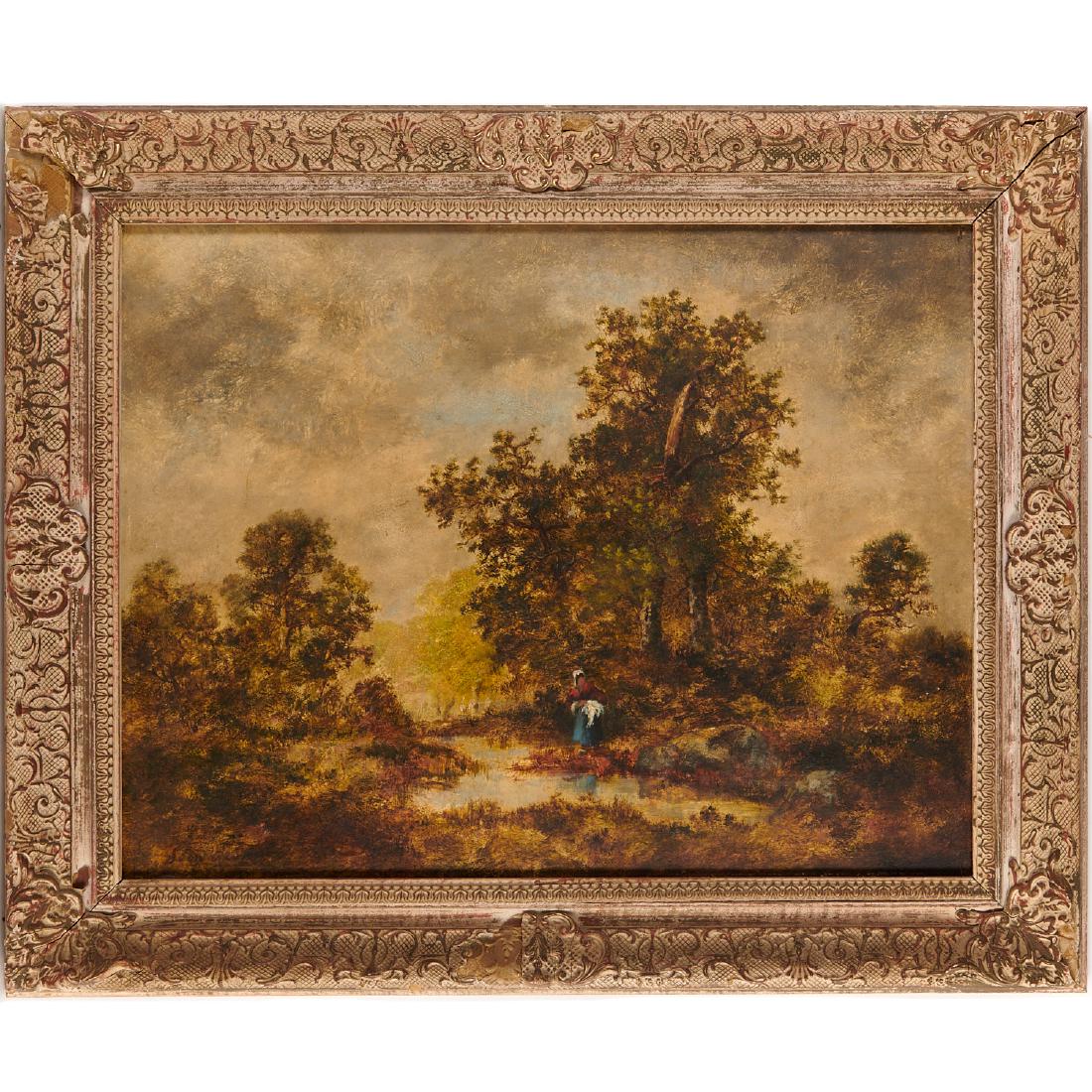 Leon Richet, painting