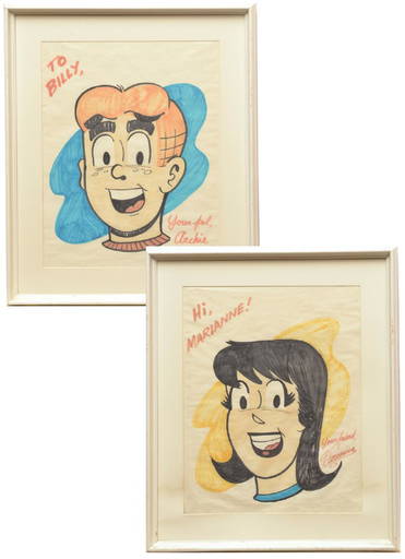 Victor Gorelick, Archie & Veronica Drawings