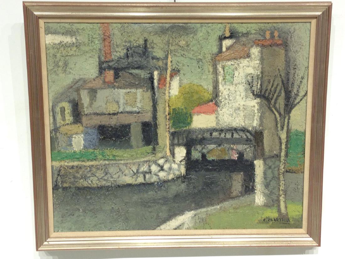 Charles Chartier, painting