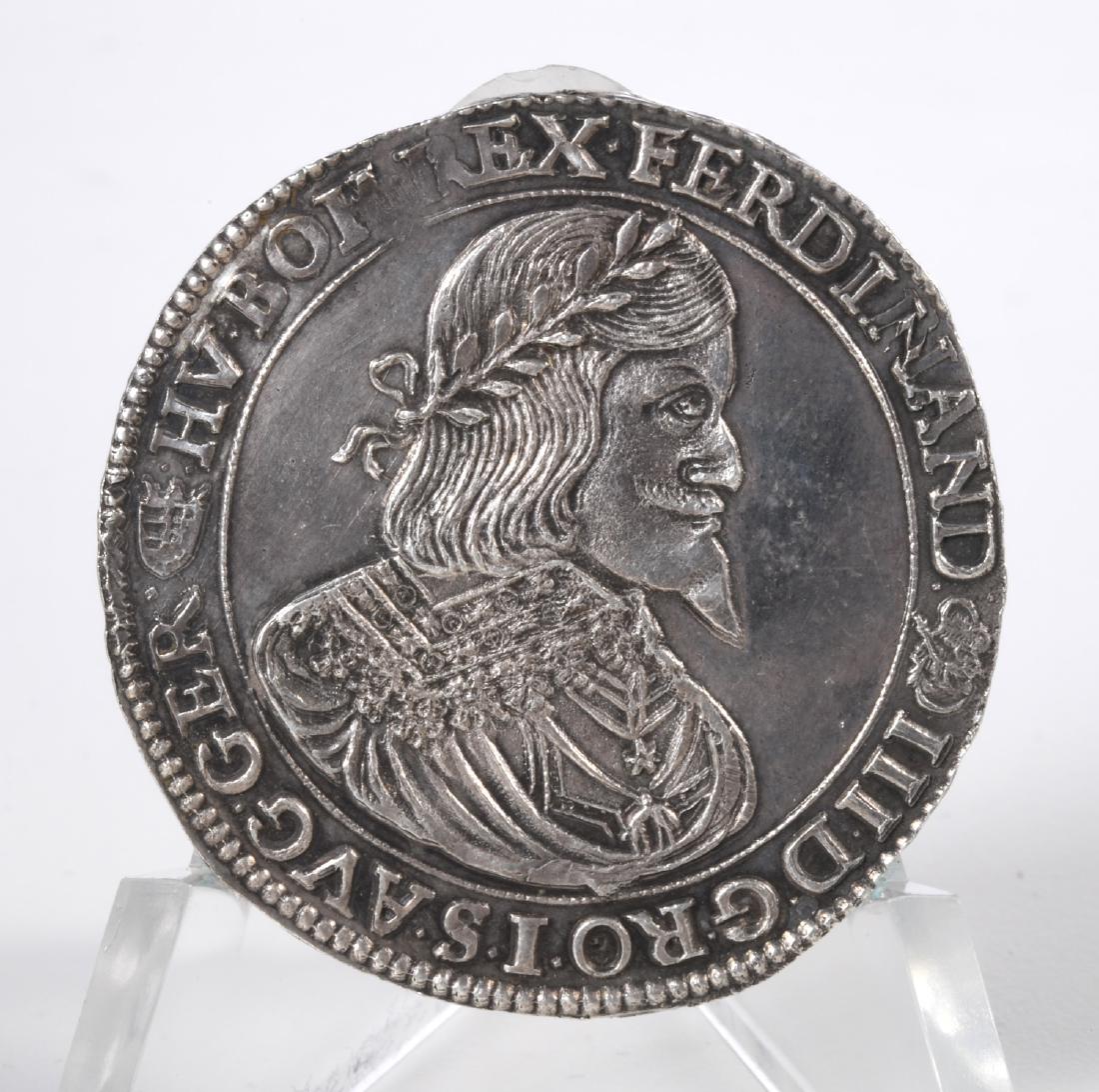 1647 King Ferdinand III Taler Thaler silver coin