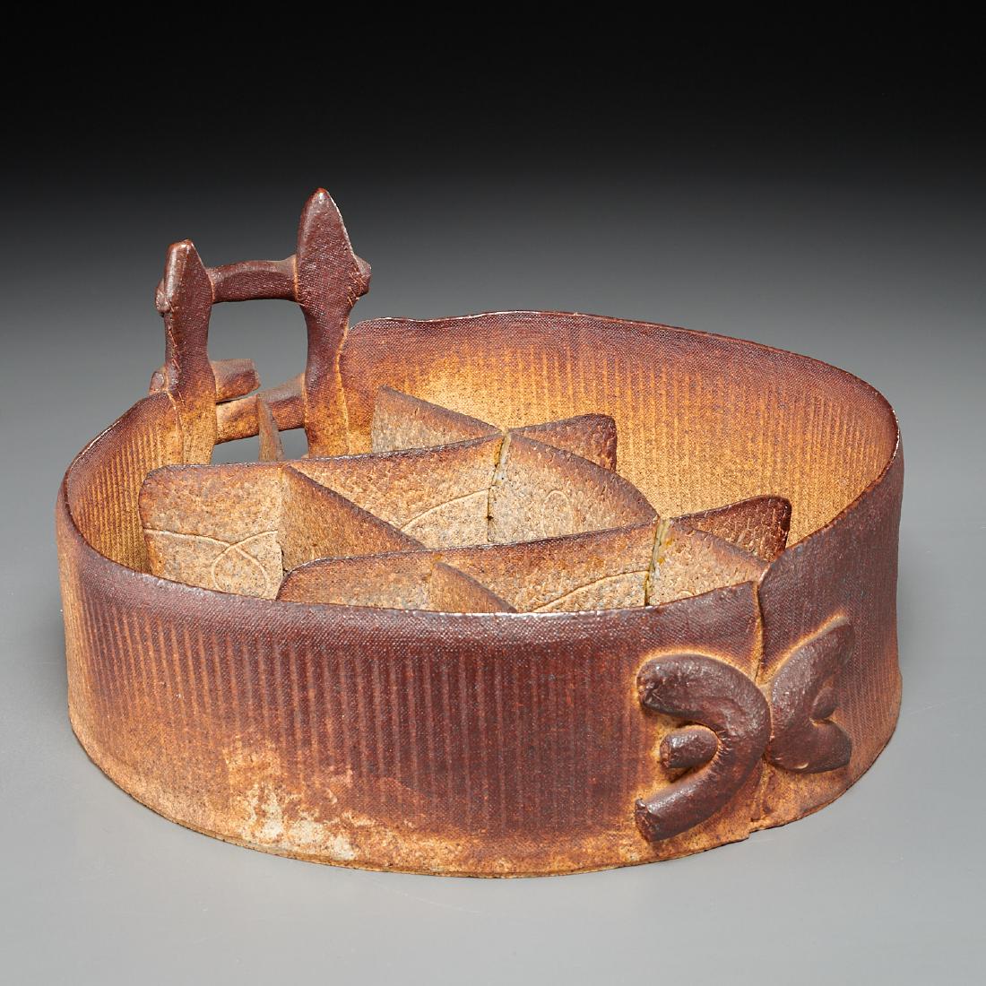 American Studio Pottery, Alfred School, Dish