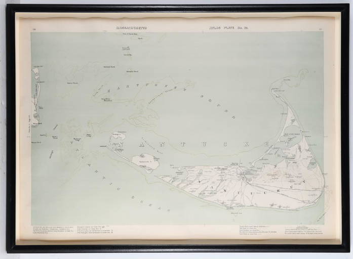 Walker's Map Of Nantucket, 1891