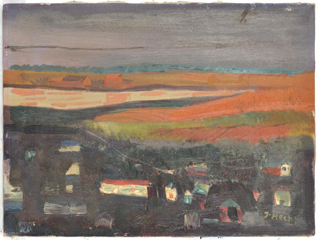 Zoltan Hecht, painting - Sep 26, 2019 | Millea Bros Ltd in NJ