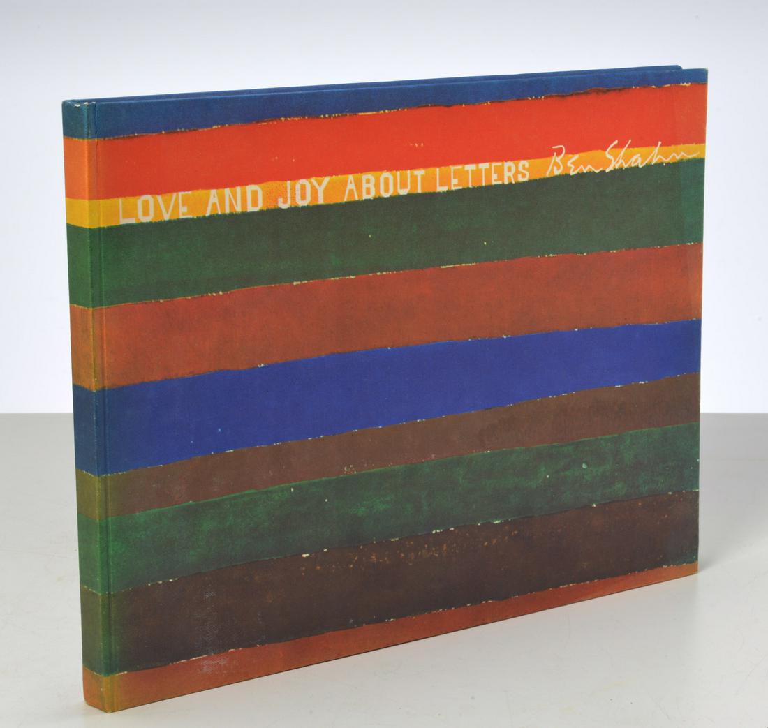 Books: Ben Shahn, Signed, Love And Joy Of Letters
